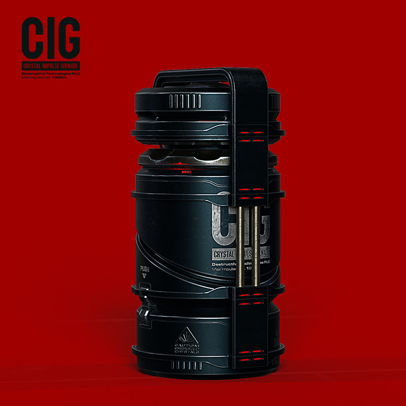 ArtStation - Crystal Impulse Grenade