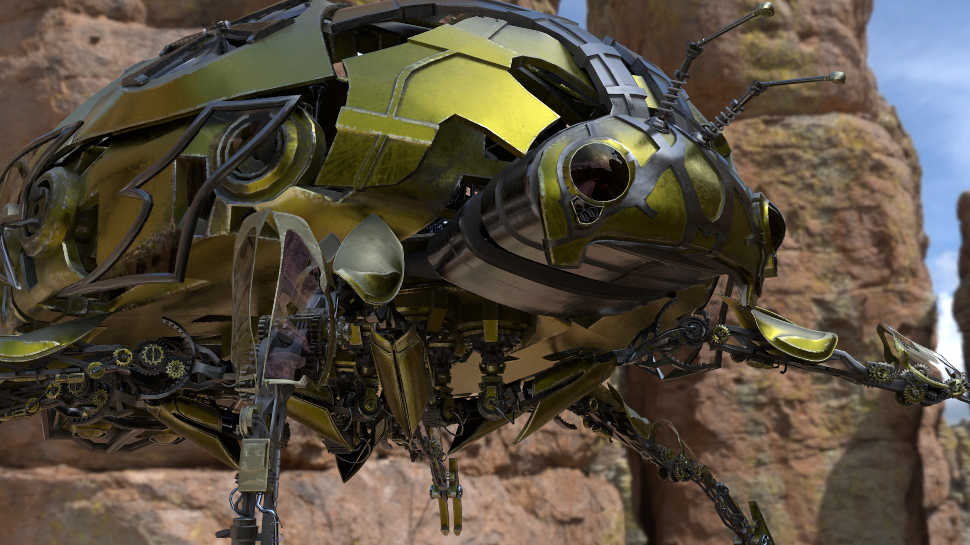 ArtStation - Techno Bug