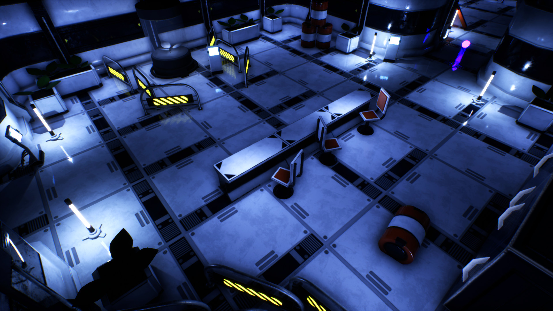 ArtStation - Sci-Fi Top Down Game/Environment