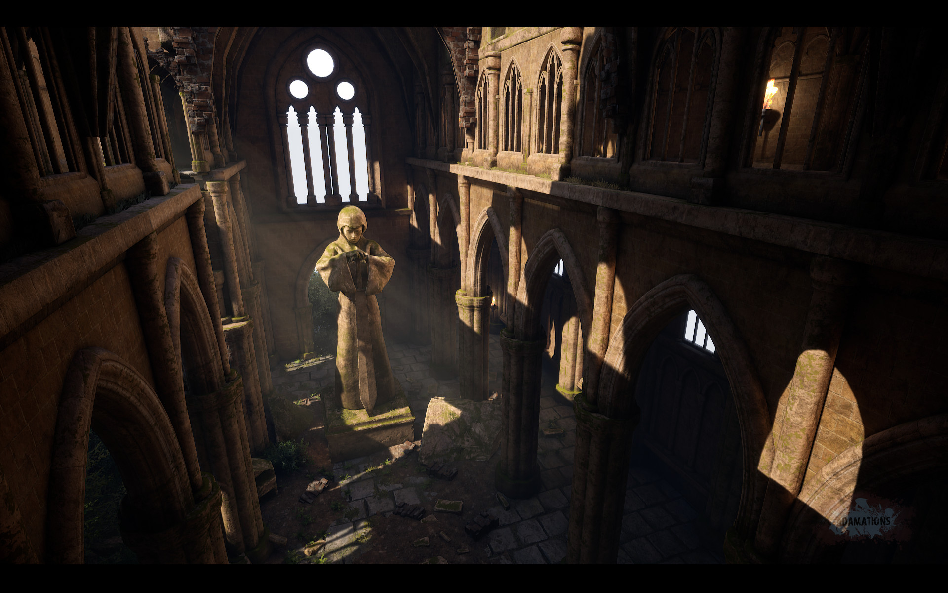 ArtStation - Abbey Ruin