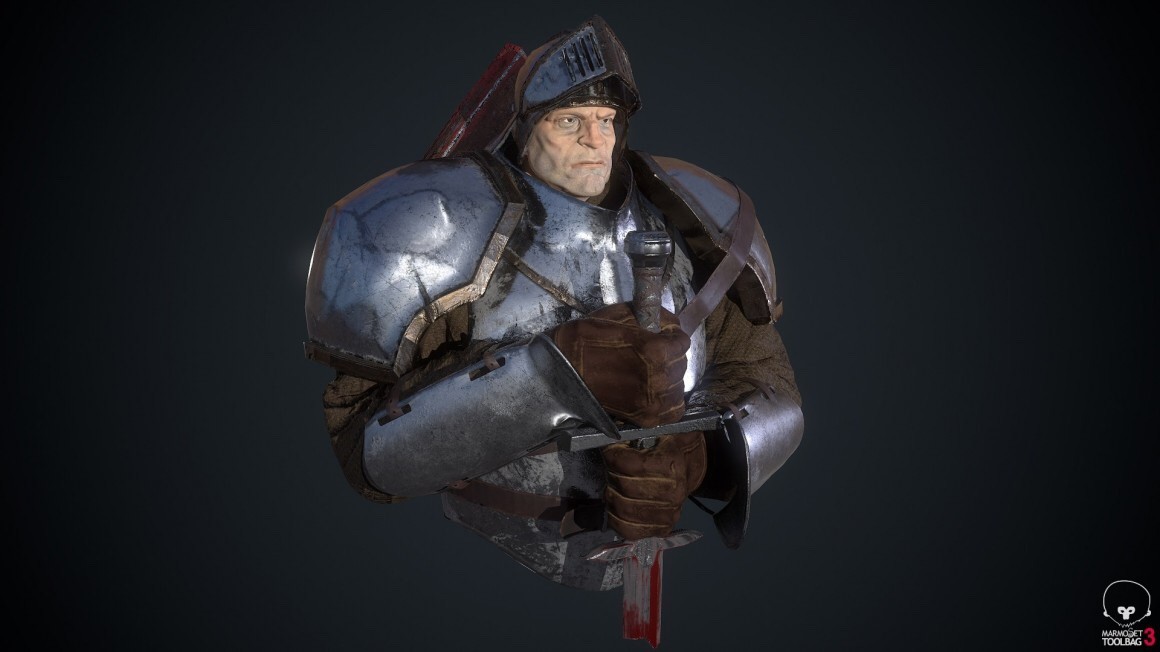 ArtStation - Stylized Knight Character