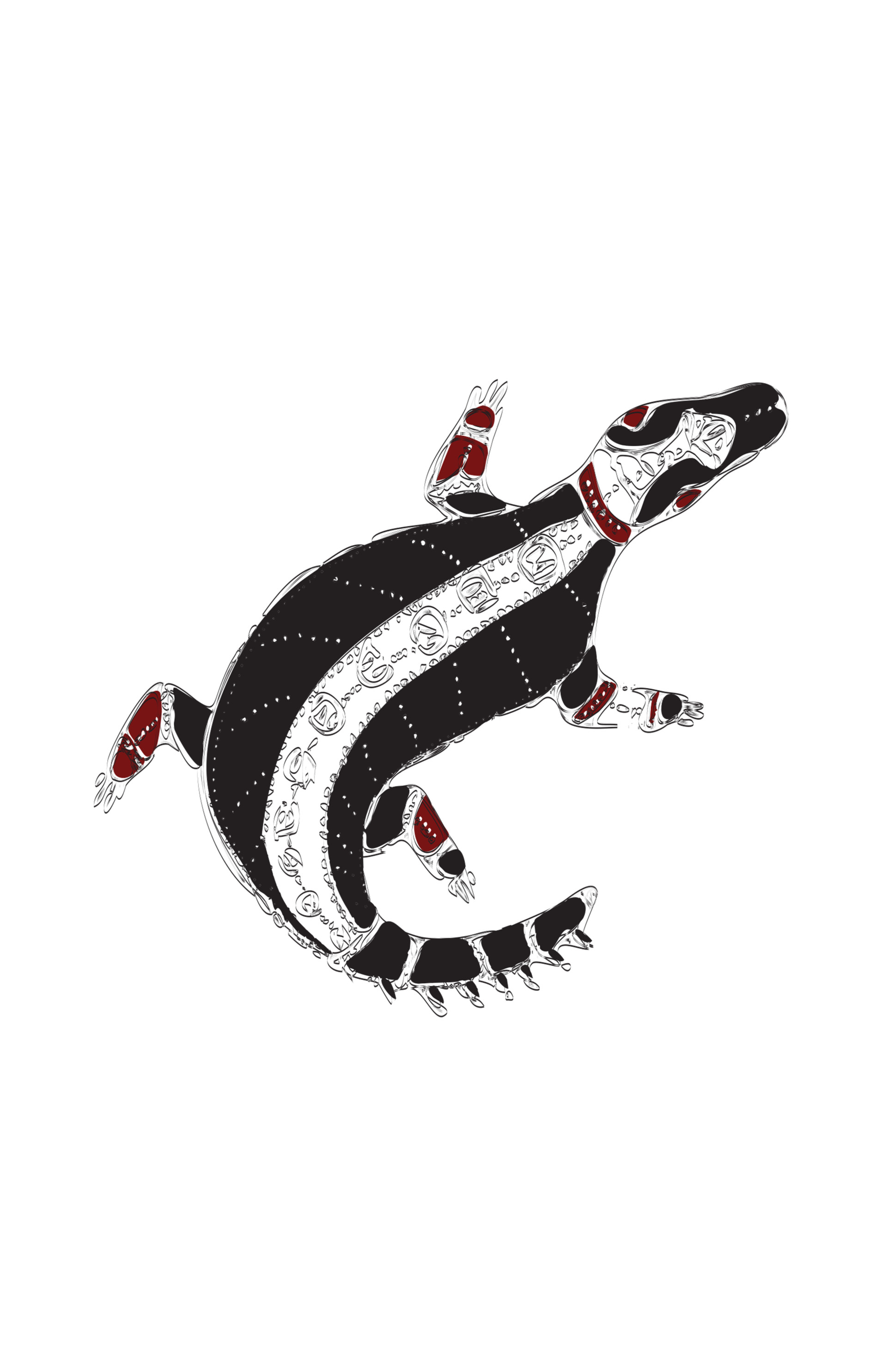 ArtStation - Stylized lizard