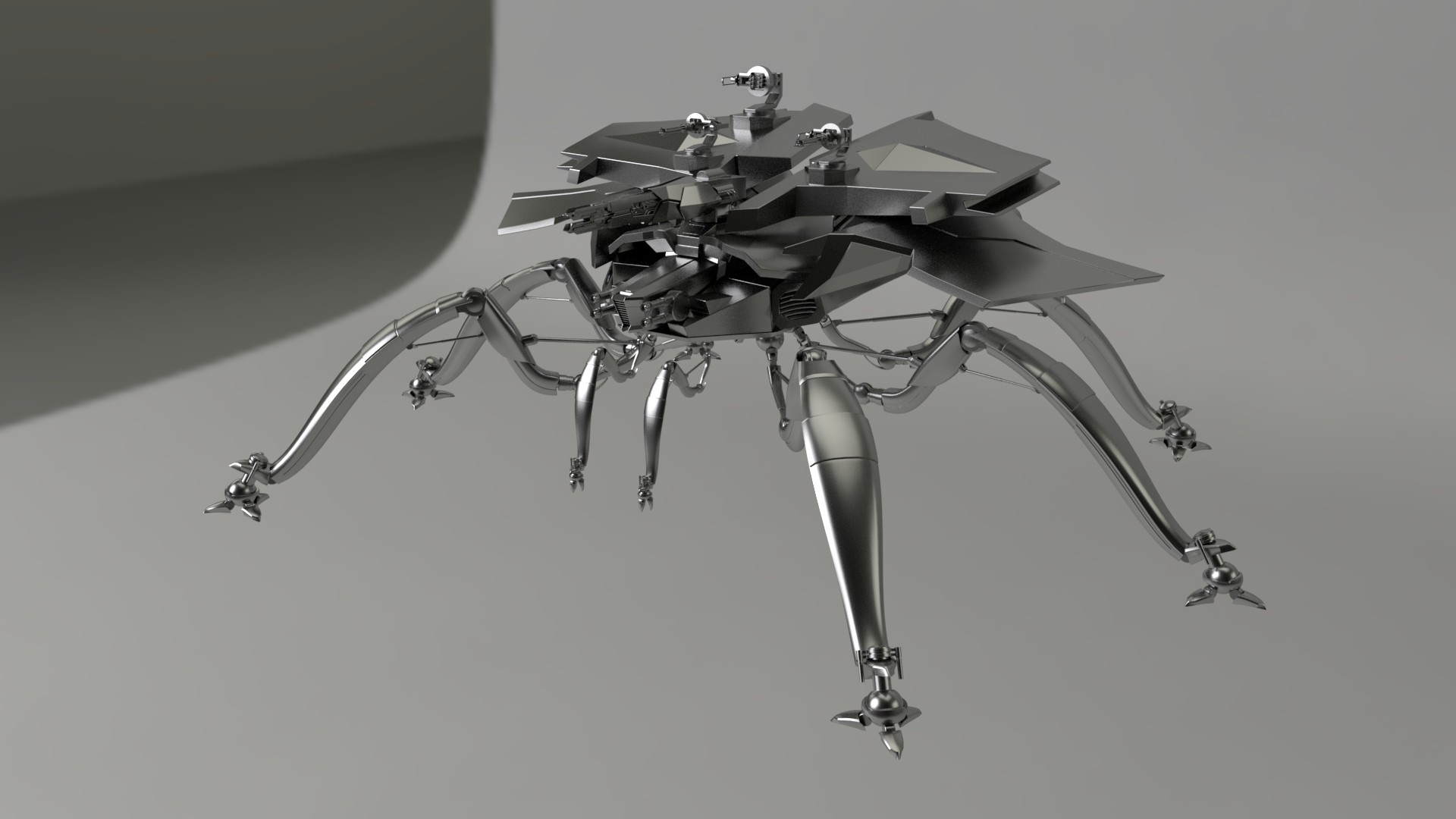 ArtStation - SpiderTank V3