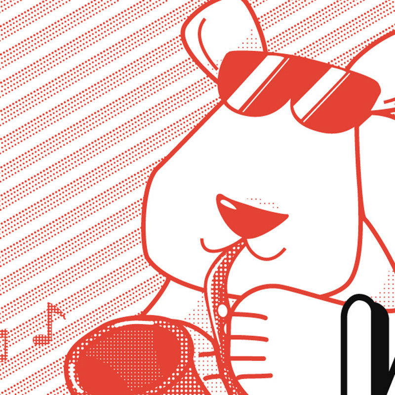 Alice Thomas - Halftone Study