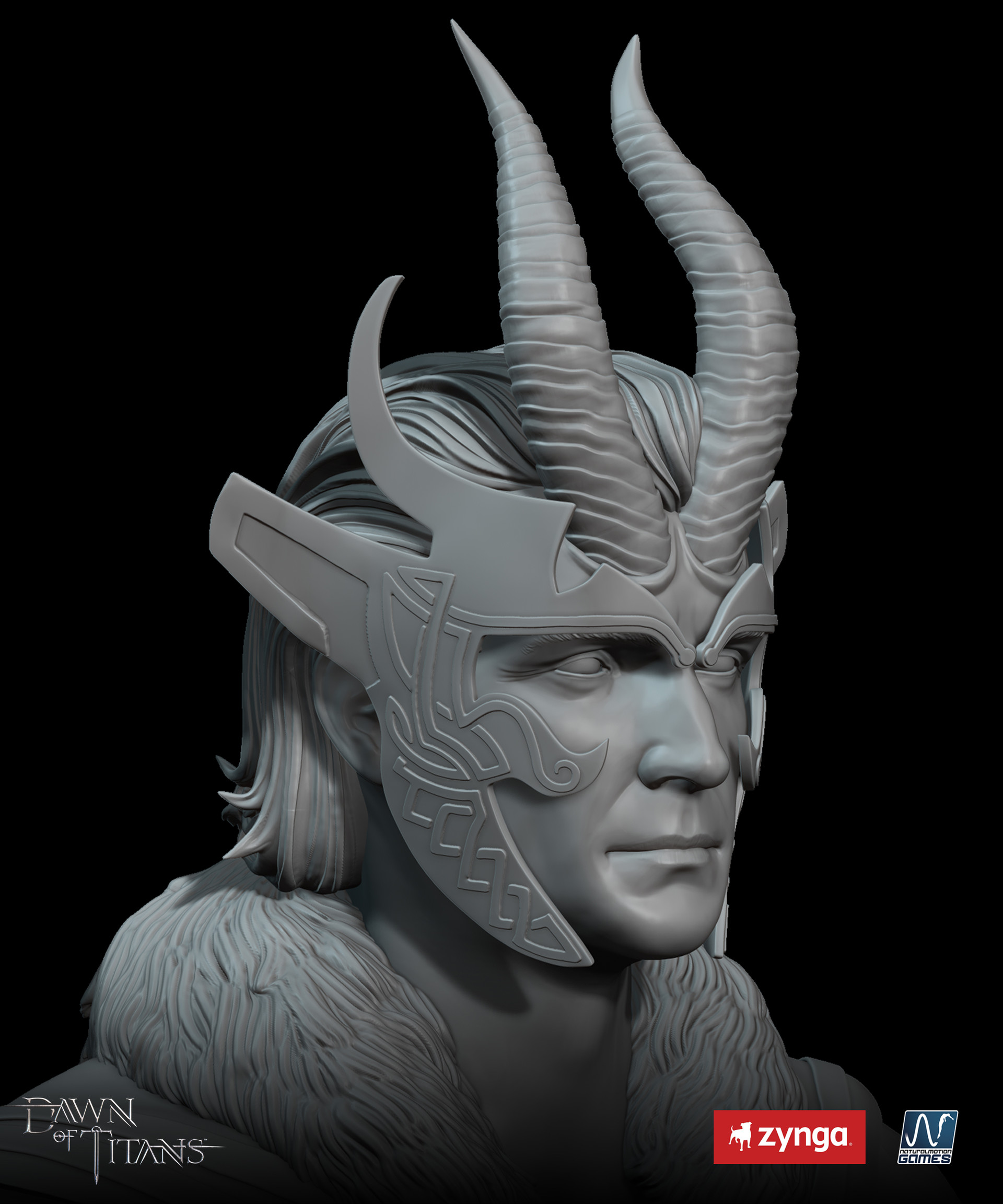 Artstation Loki Sculpt From The Mobile Game Dawn Of Titans