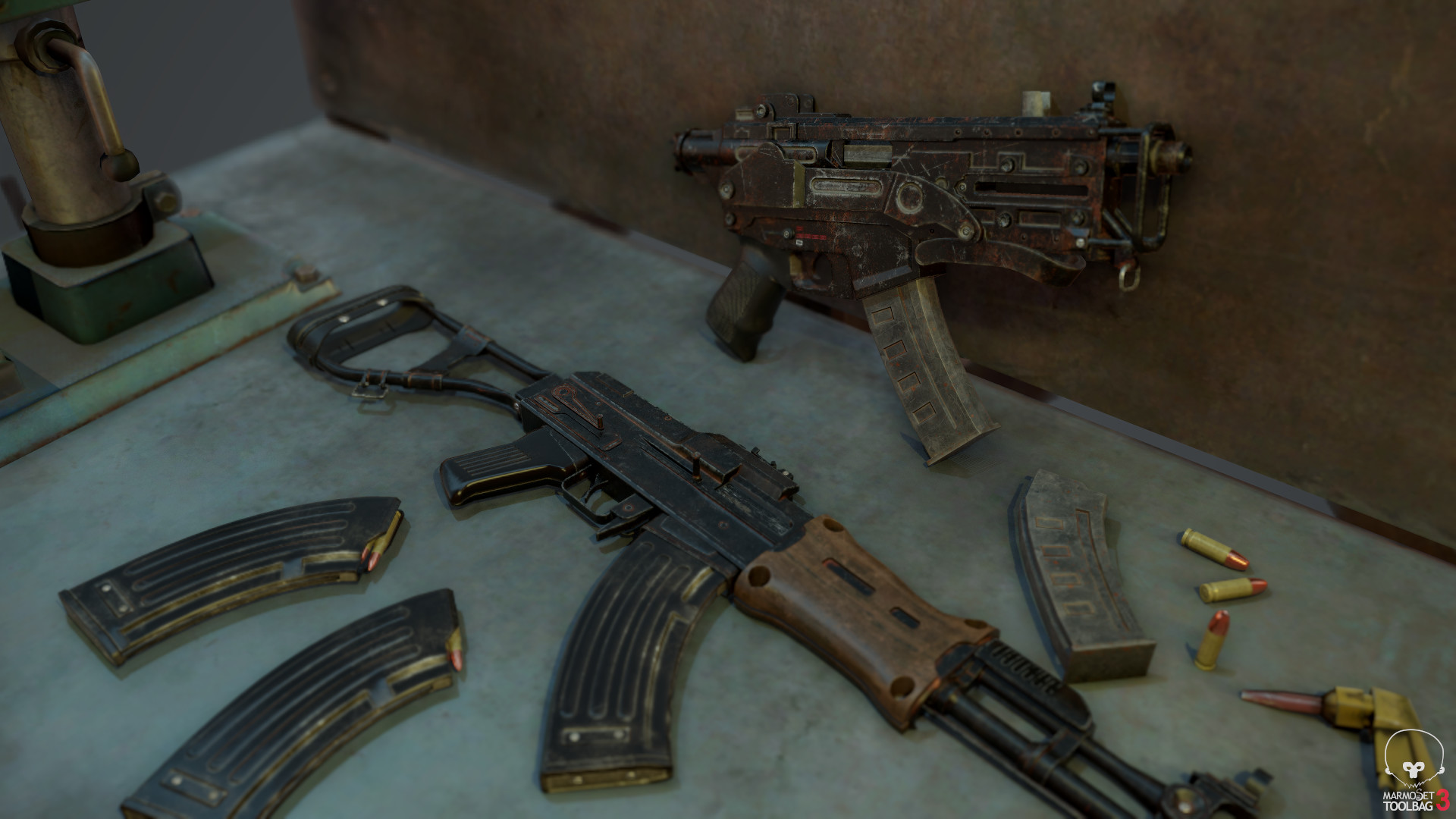 ArtStation - Gunrunner's Arsenal