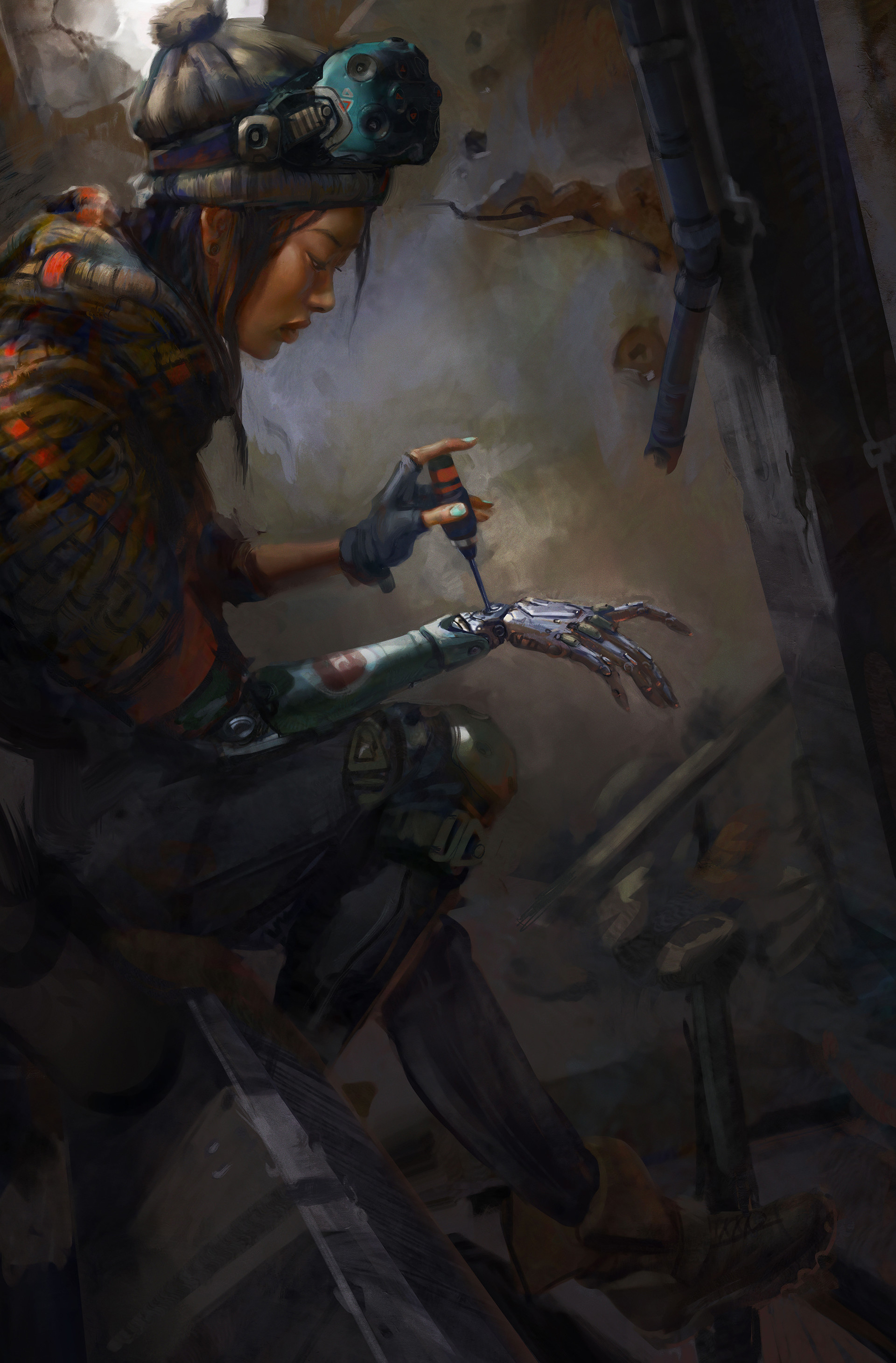 ArtStation - Robot Arm project