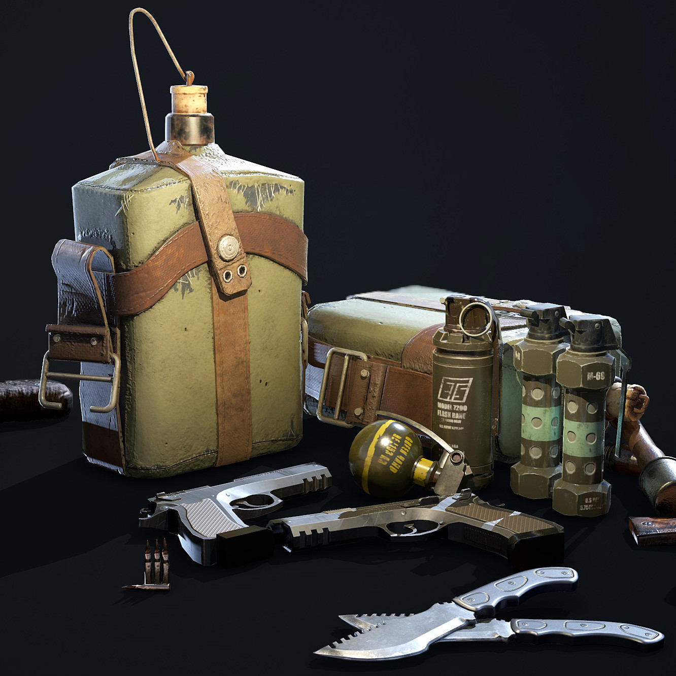 ArtStation - Military Set