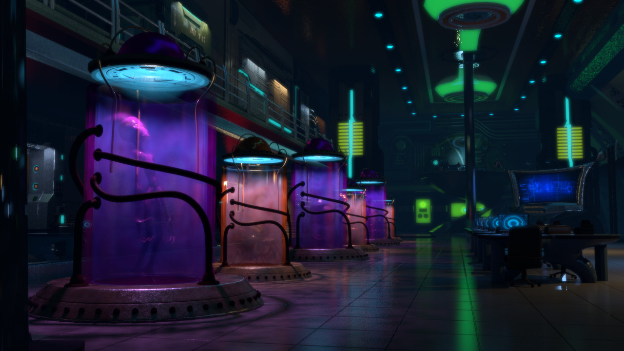 ArtStation - Lab@Night