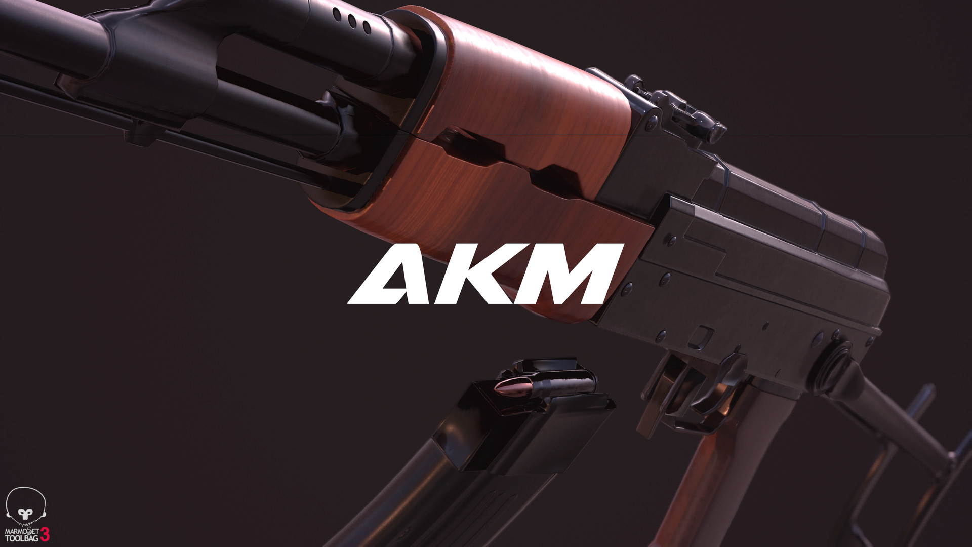 ArtStation - AKM- Rifle