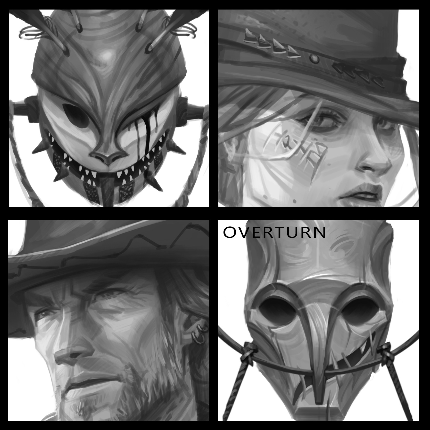 ArtStation - OVERTURN (WILD EAST)