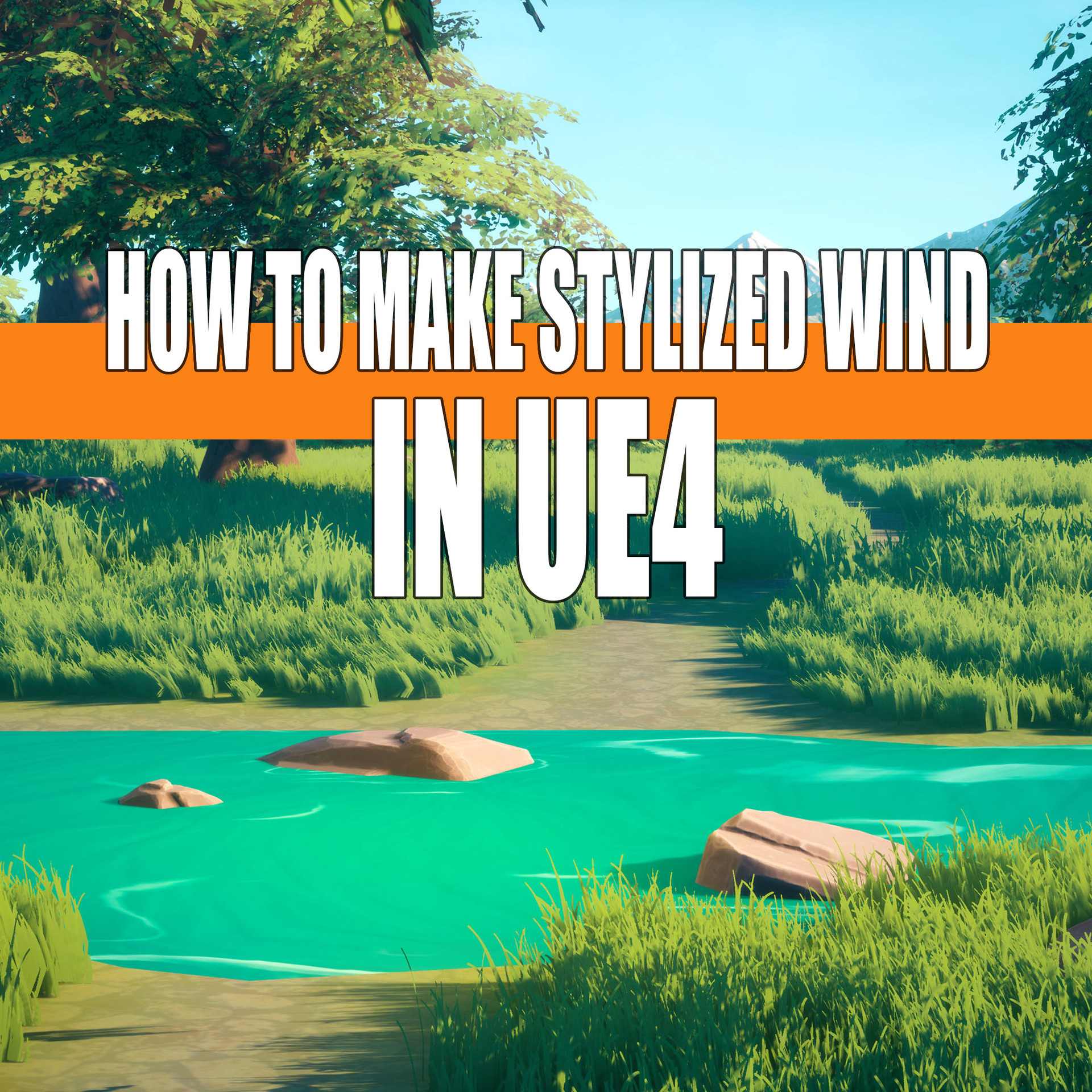 ArtStation - How to Make Stylized Foliage Wind In UE4 with Dynamically Modified Vertex Normals