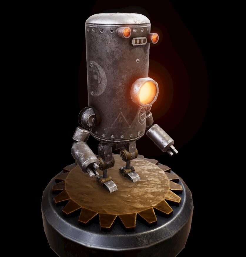 ArtStation - Machinarium like robot-01