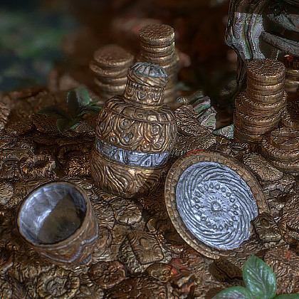 ArtStation - Lost Oasis - Hidden Treasure