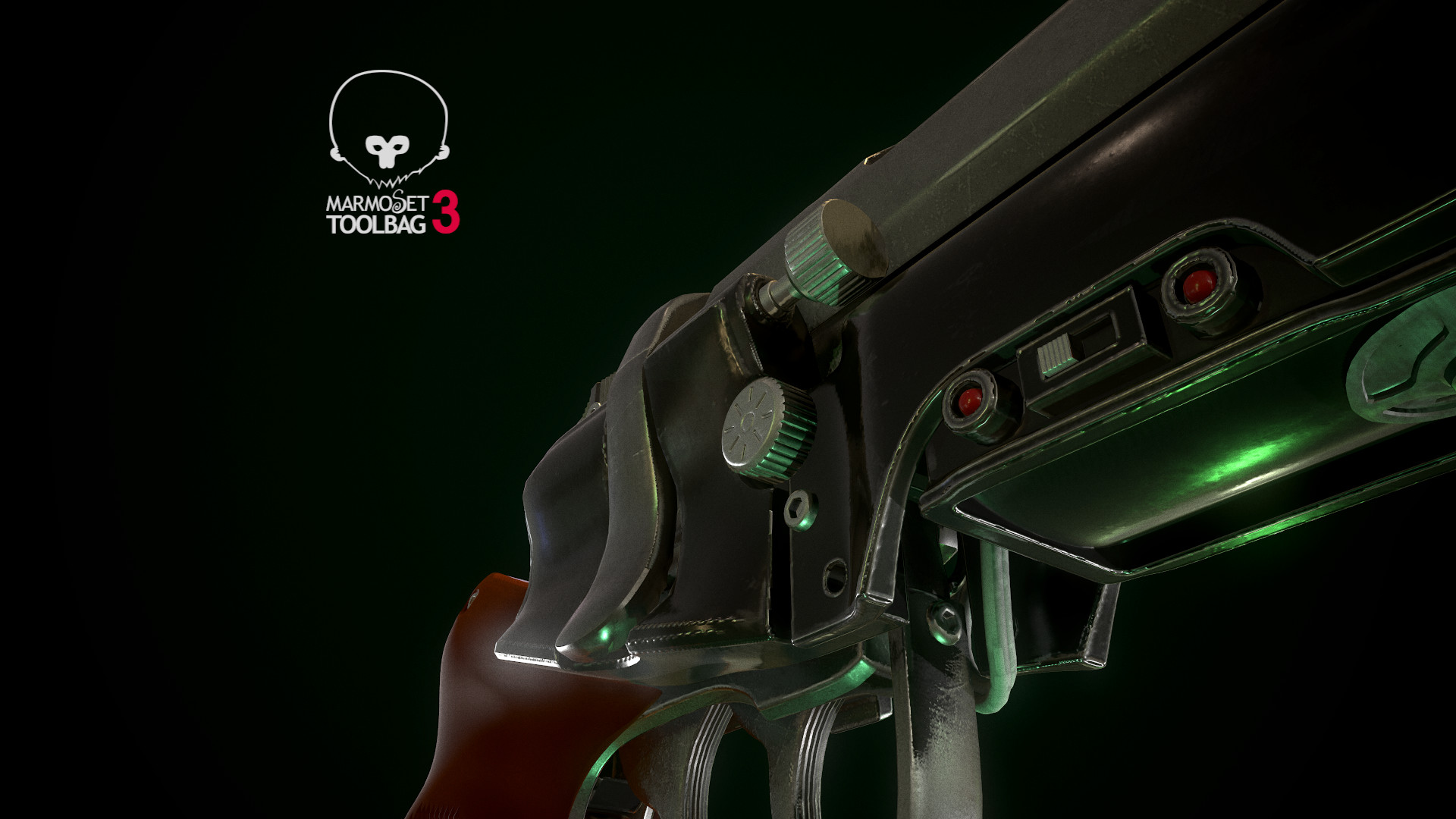 ArtStation - Rick Deckard's Gun - Blade Runner