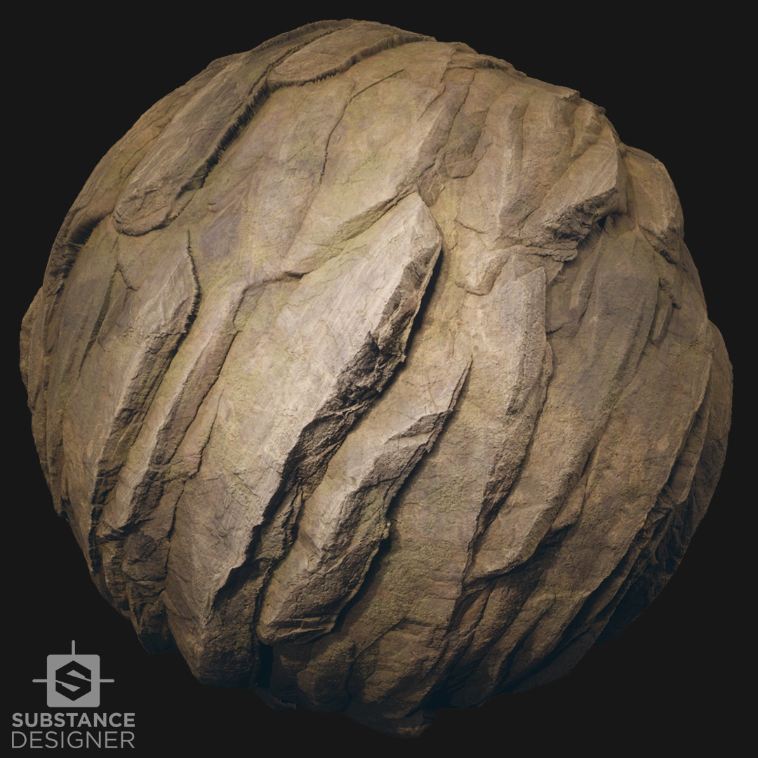 ArtStation - Procedural Rock experiment