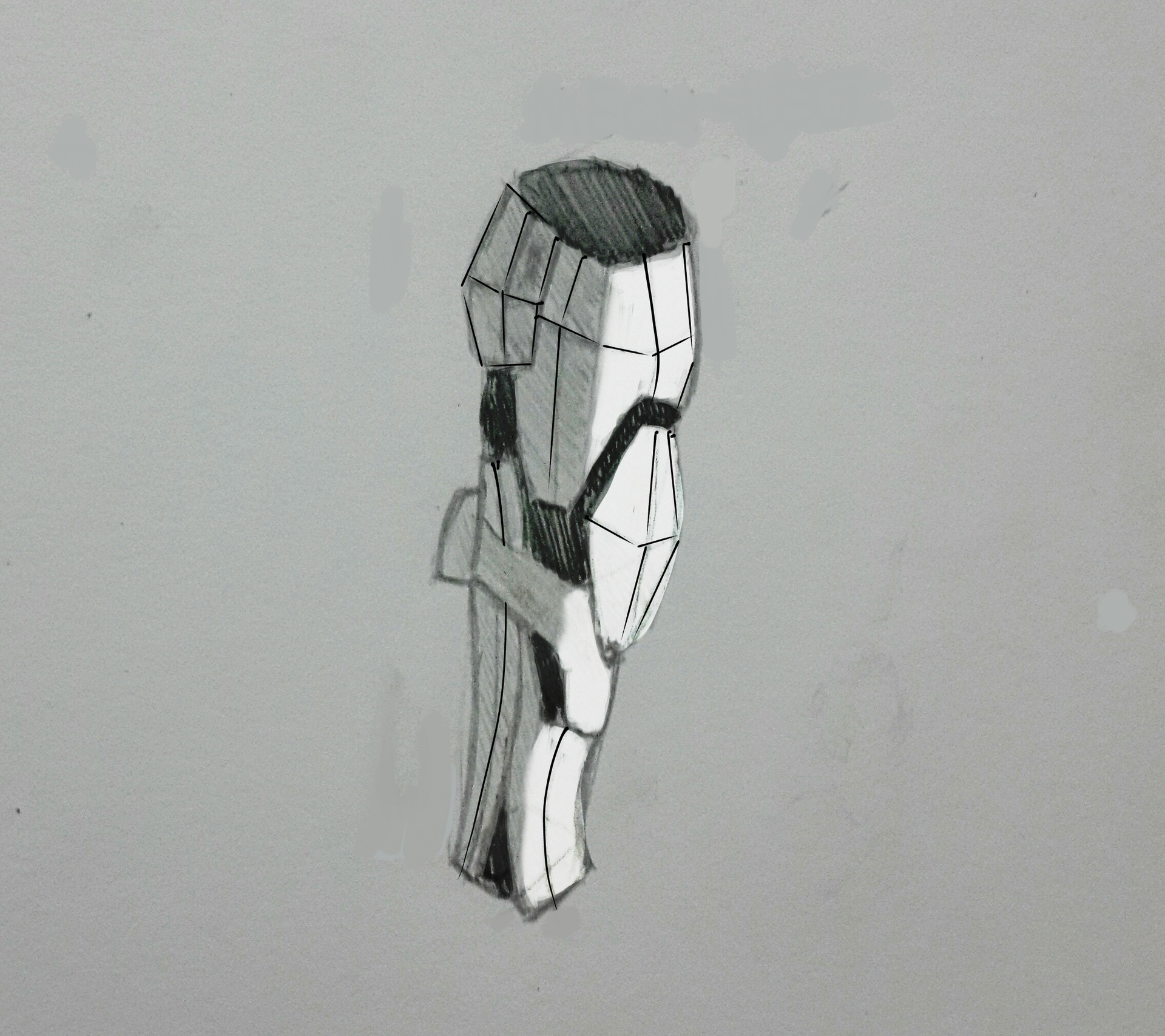 ArtStation - Mech-leg quick concept