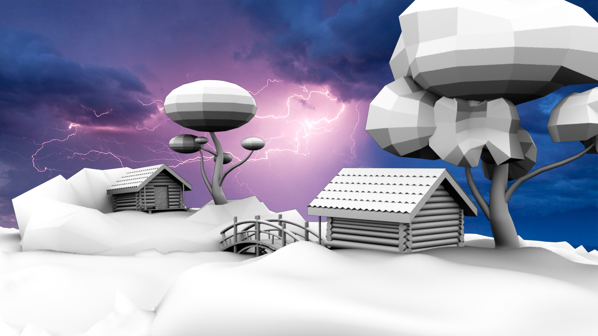 ArtStation - 3D BG modeling