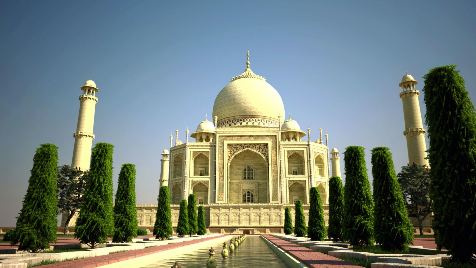 ArtStation - Taj_Mahal ( Personal Project).