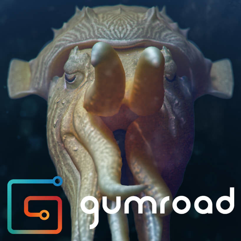 ArtStation - Cuttlefish (sepia officinalis)