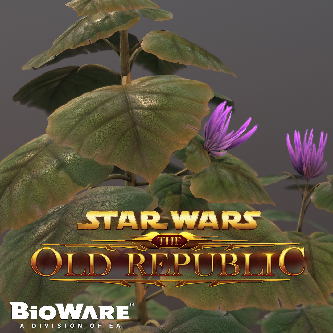ArtStation - Star Wars: The Old Republic- Nathema Plant Asset Marmoset ...