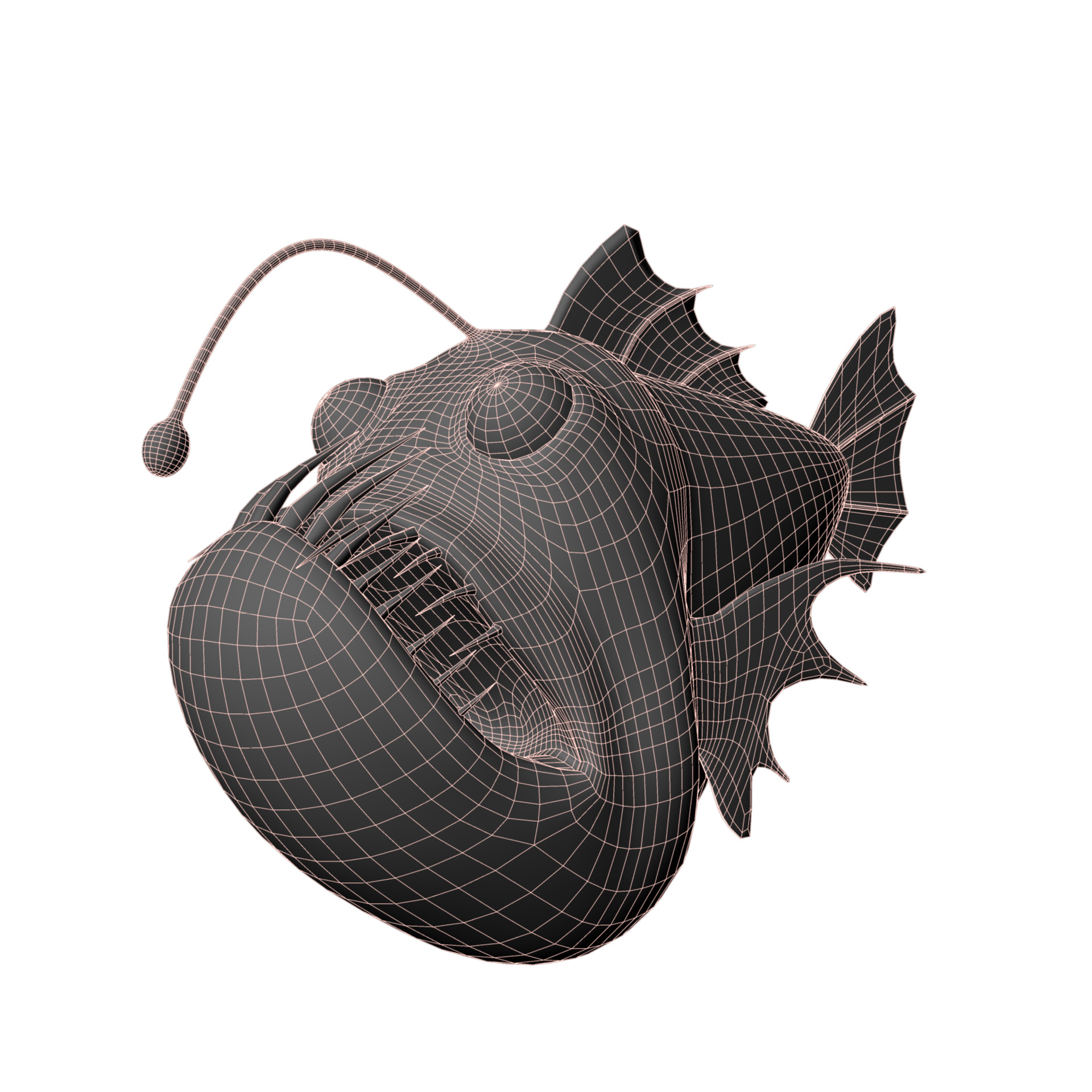 ArtStation - Angler Fish 🐠