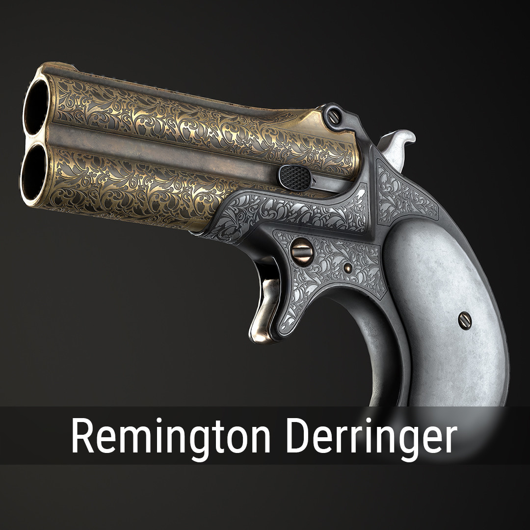 ArtStation - Remington Derringer