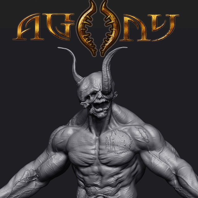 ArtStation - Agony- Chort