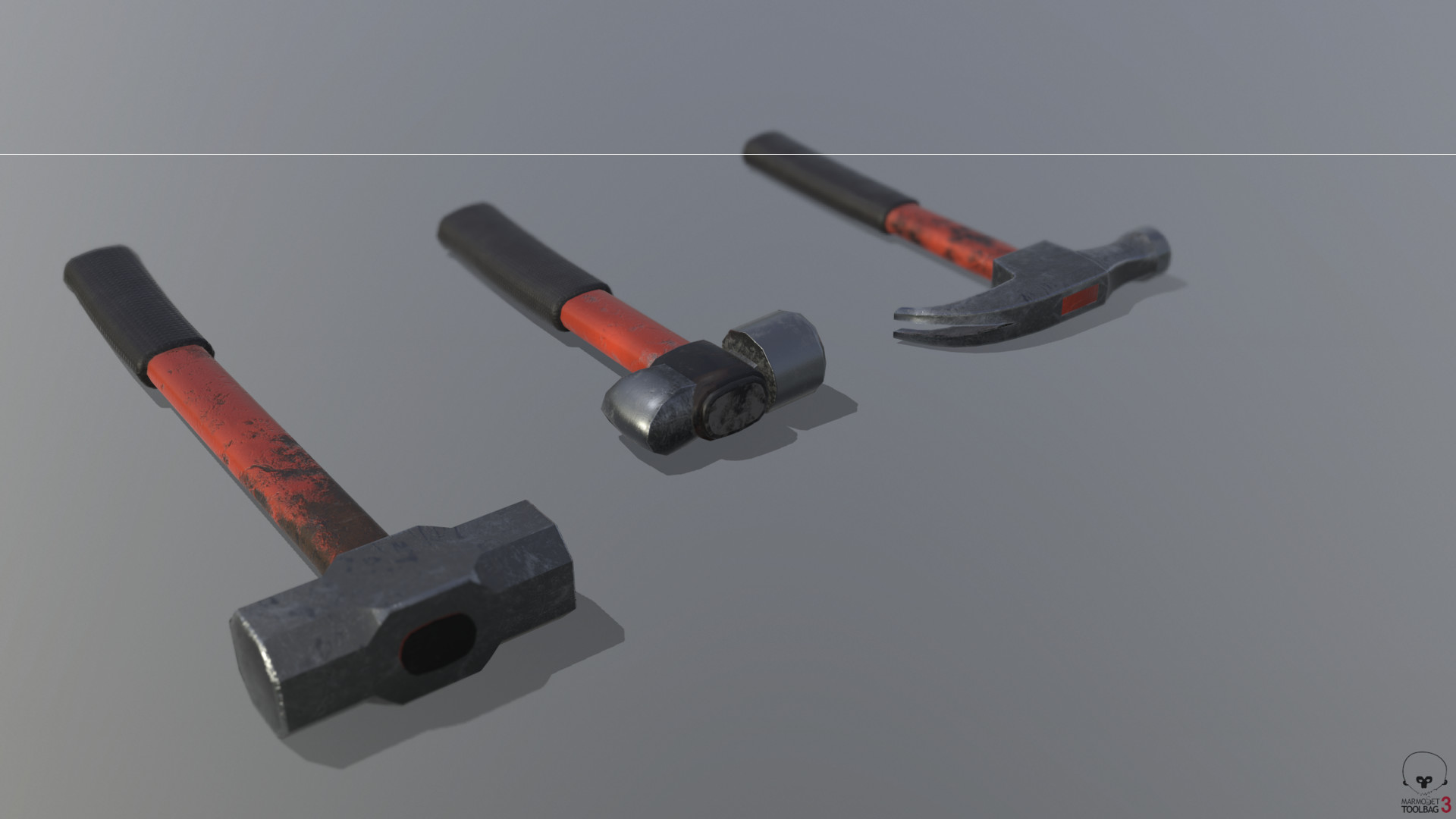 ArtStation - Hammer prop collection