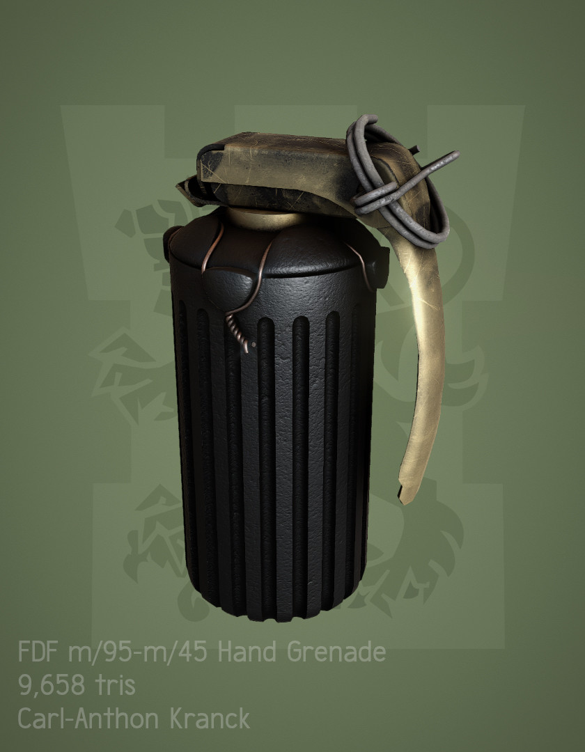 ArtStation - FDF Frag Grenade