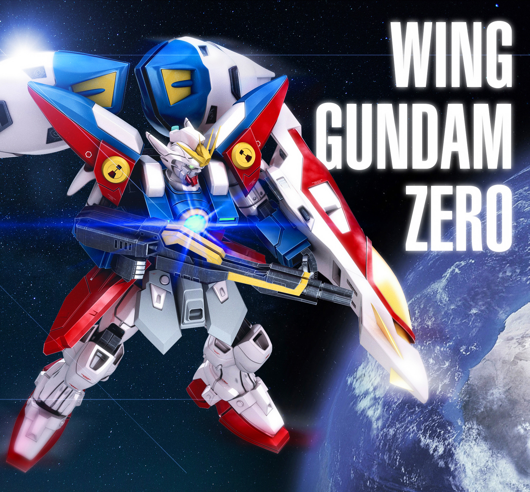 ArtStation - Wing Gundam Zero - Tutorial for Libel Studios.