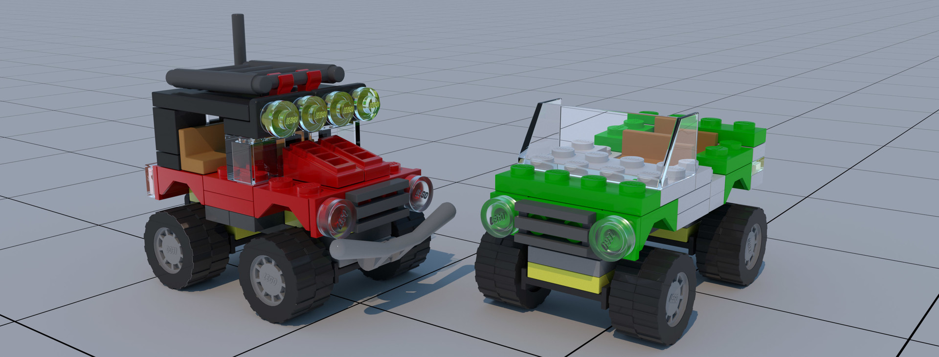ArtStation - Lego RBD Simulation