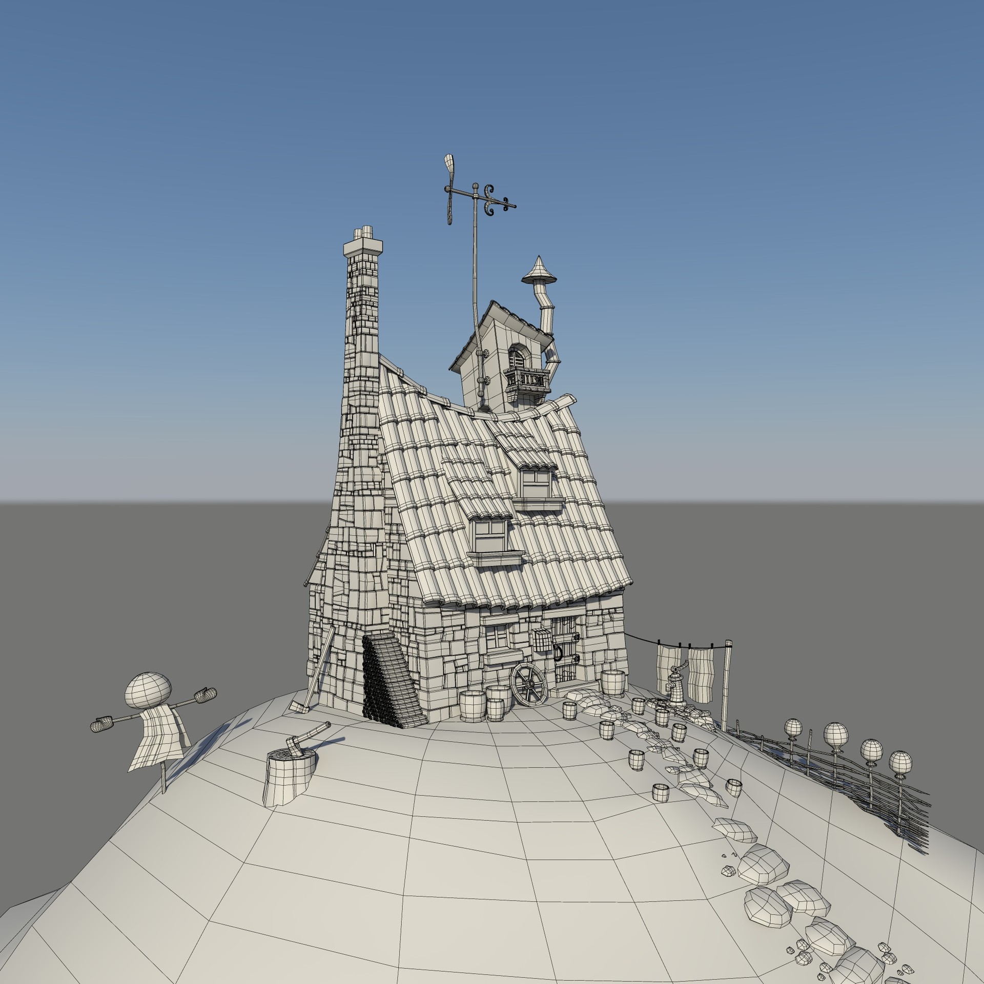 ArtStation - cartoon set model