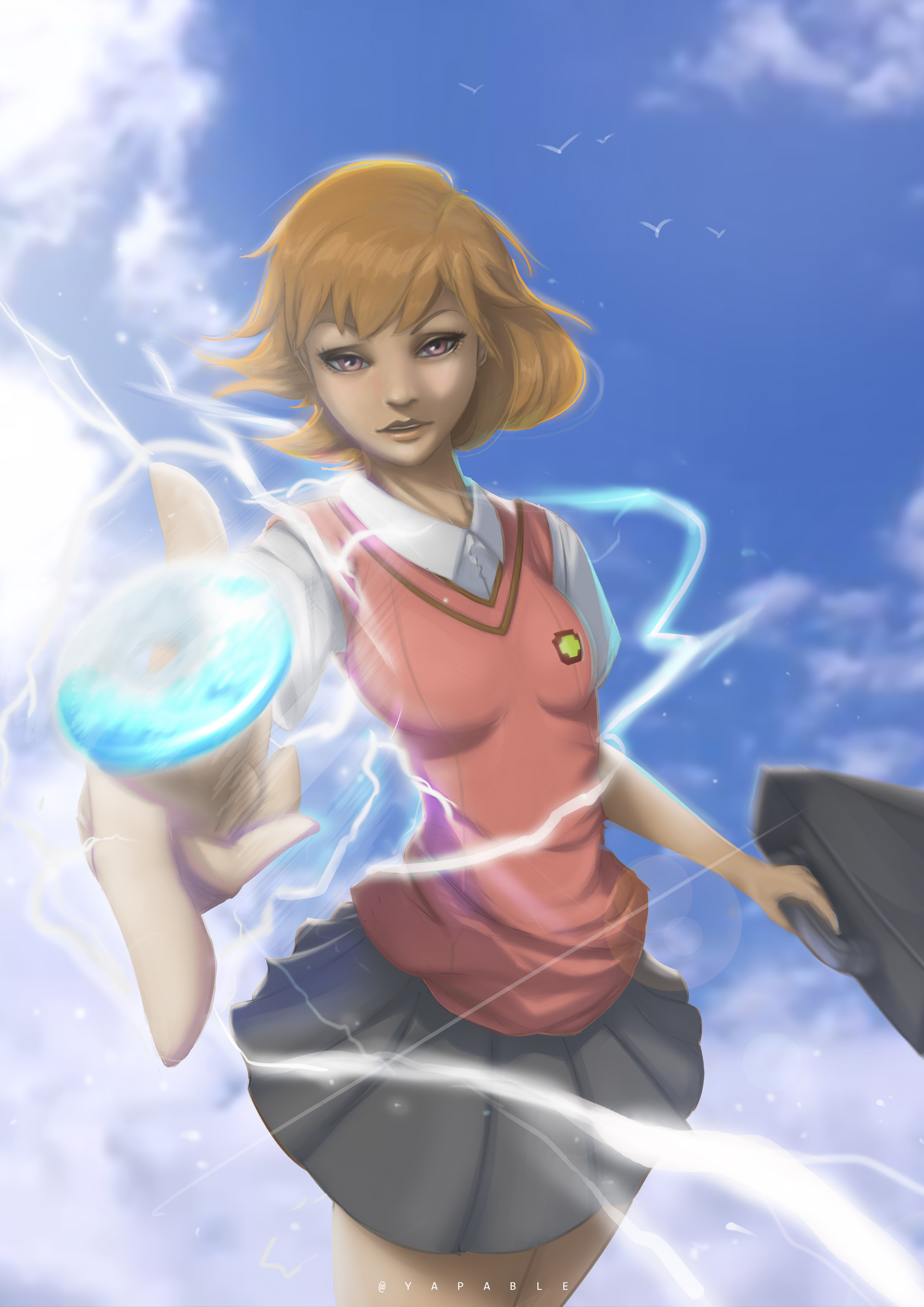 ArtStation - MISAKA (RAILGUN)