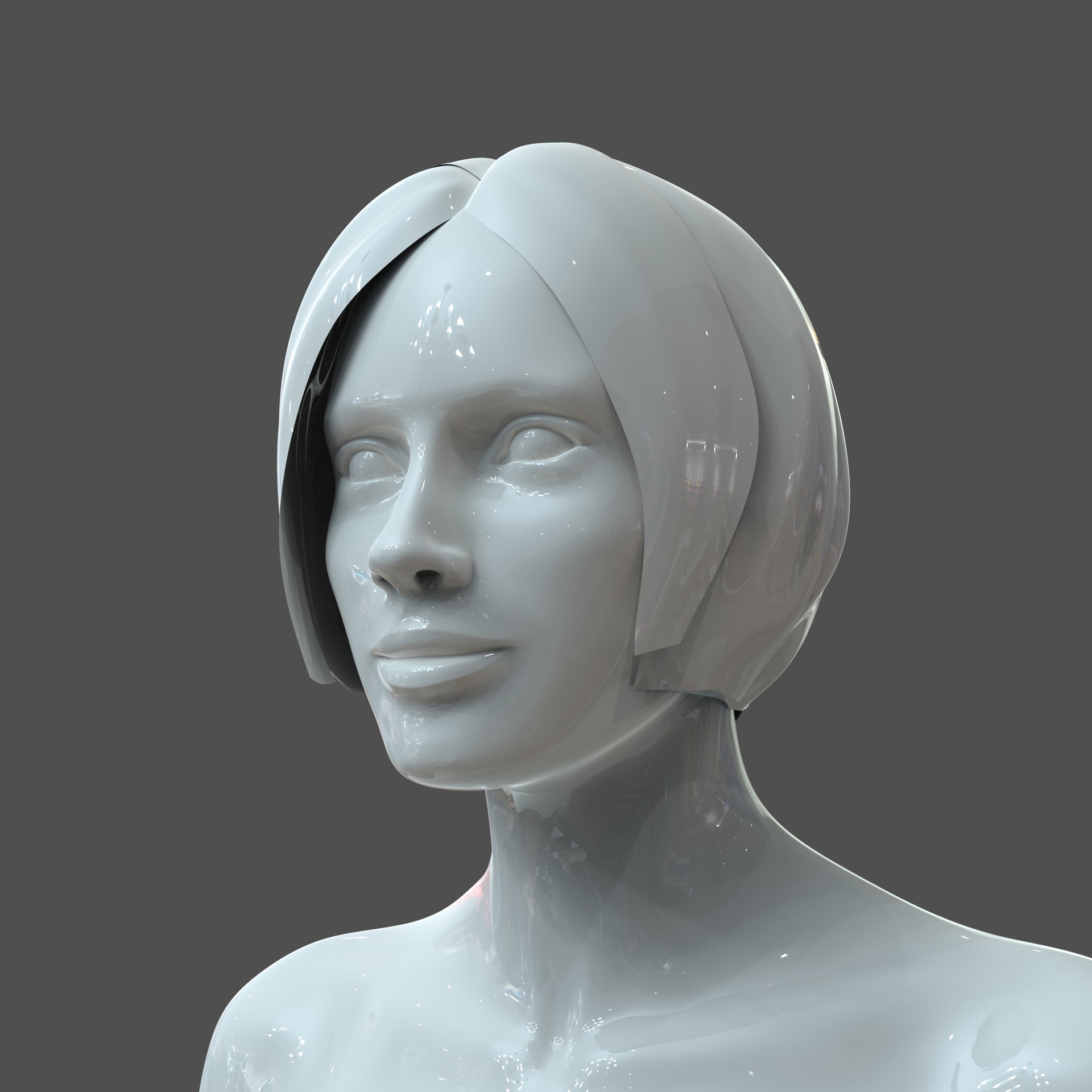 ArtStation - CAD-friendly female model F1P1D0V1