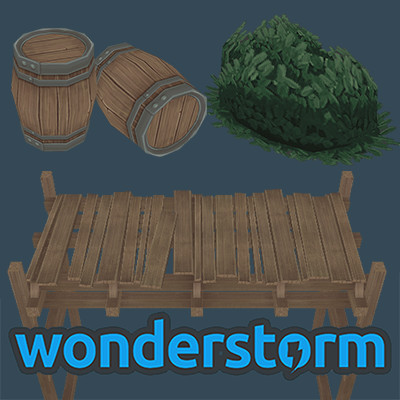 ArtStation - Wonderstorm Assets - June