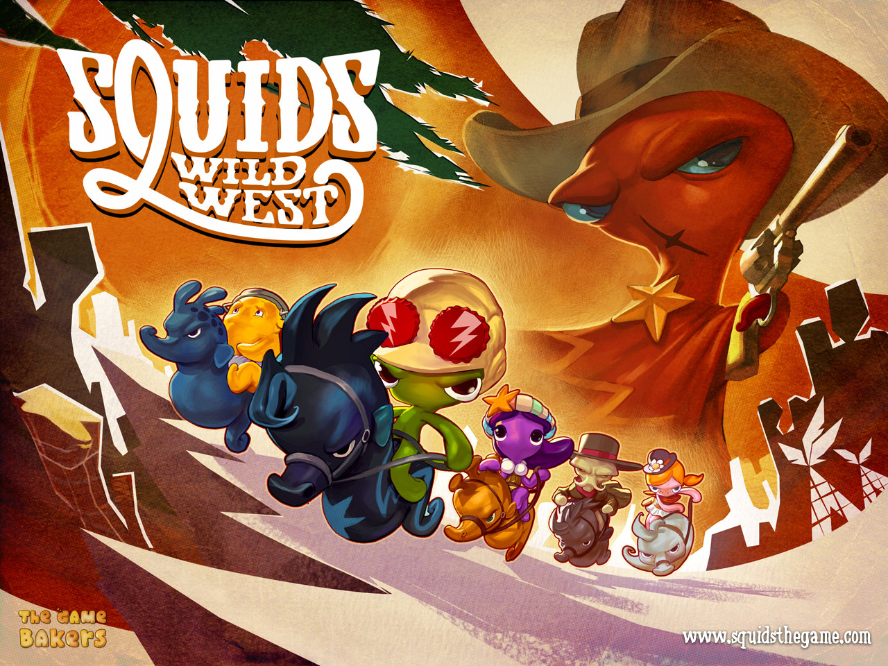 ArtStation - Squids: Wild West