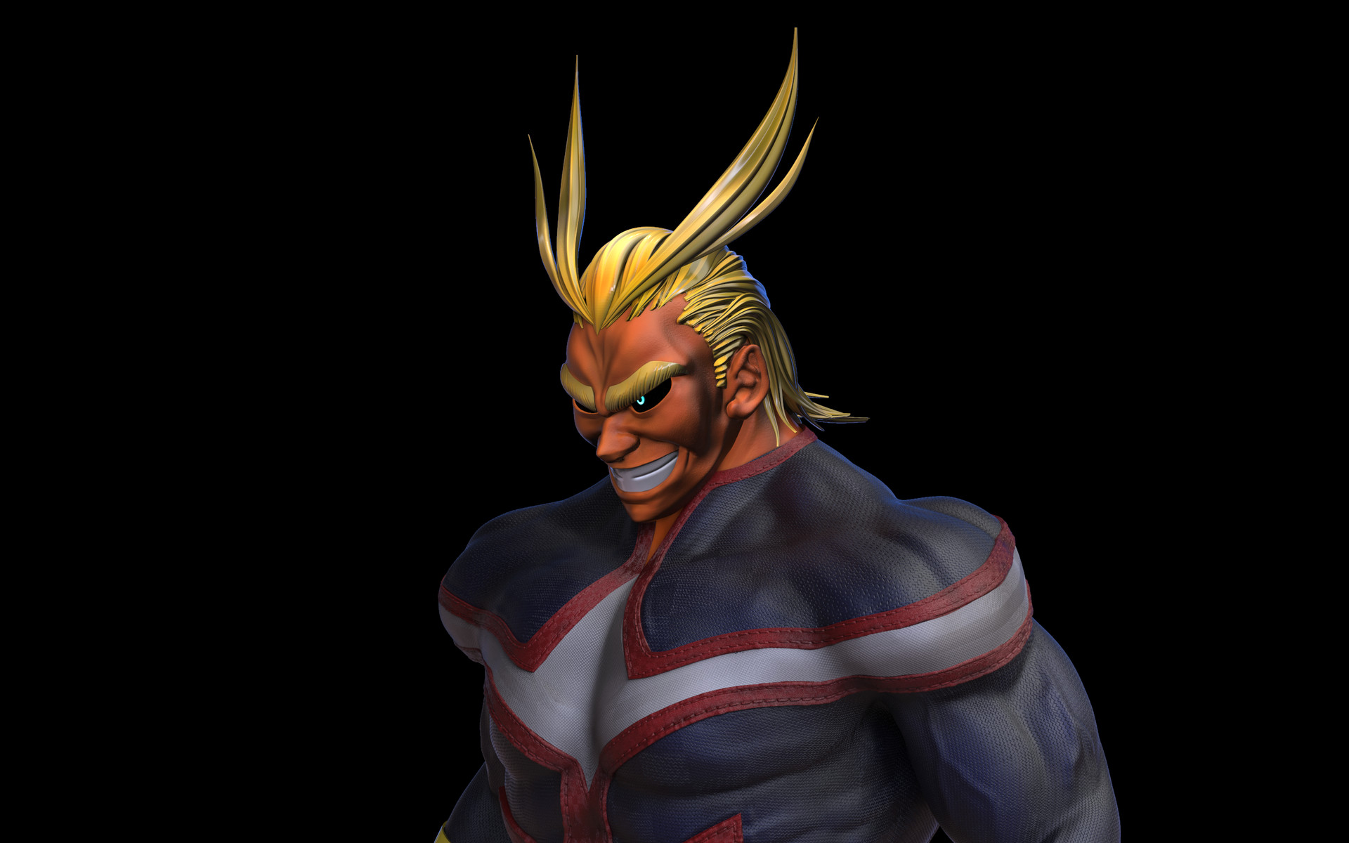 ArtStation - All Might - Boku no Hero