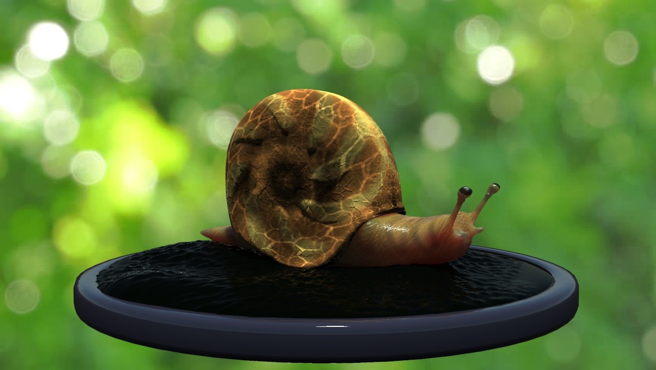 ArtStation - Snail 3D Model