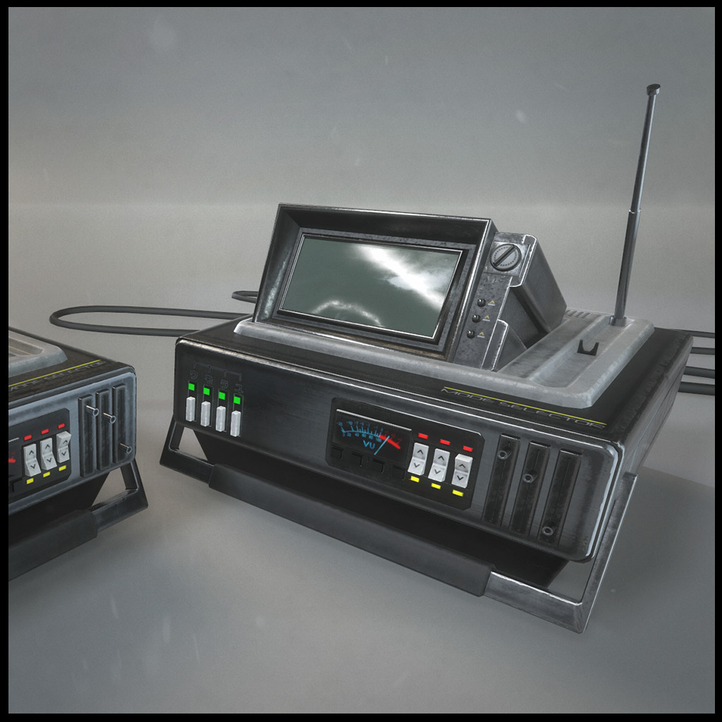 ArtStation - Blade Runner - Revelations Computer Props