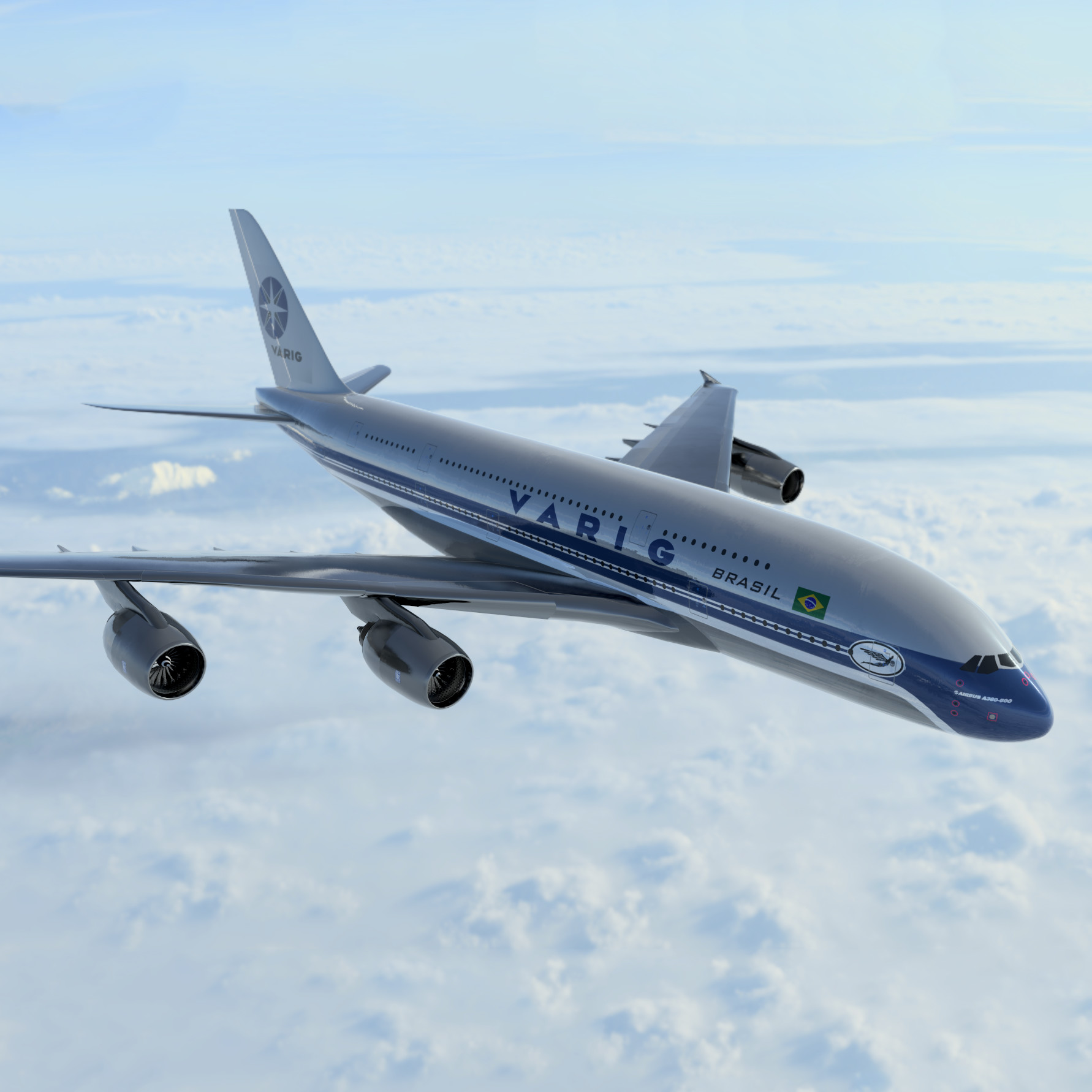 ArtStation - Airbus A380