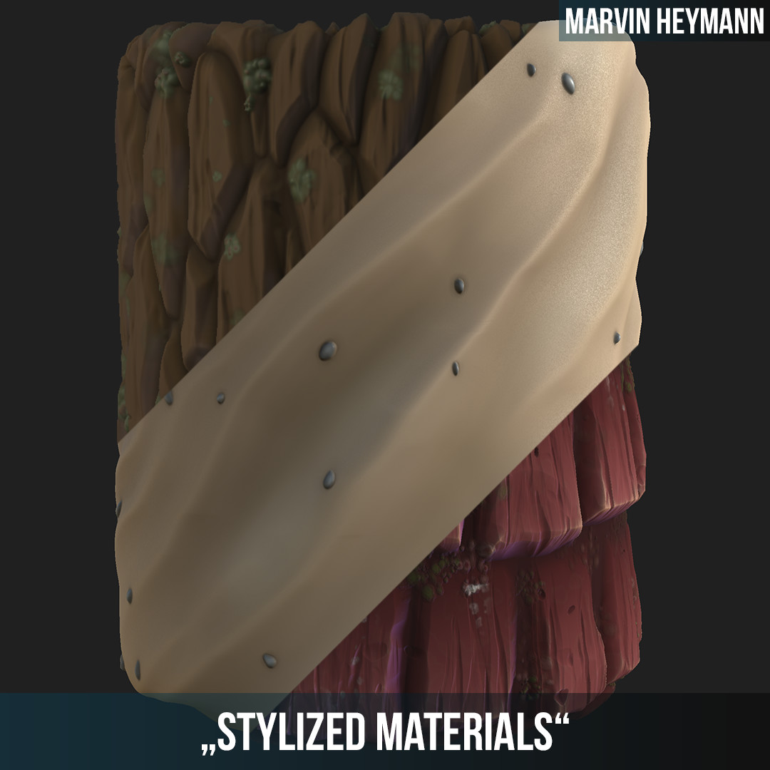ArtStation - Stylized Materials in Substance Designer