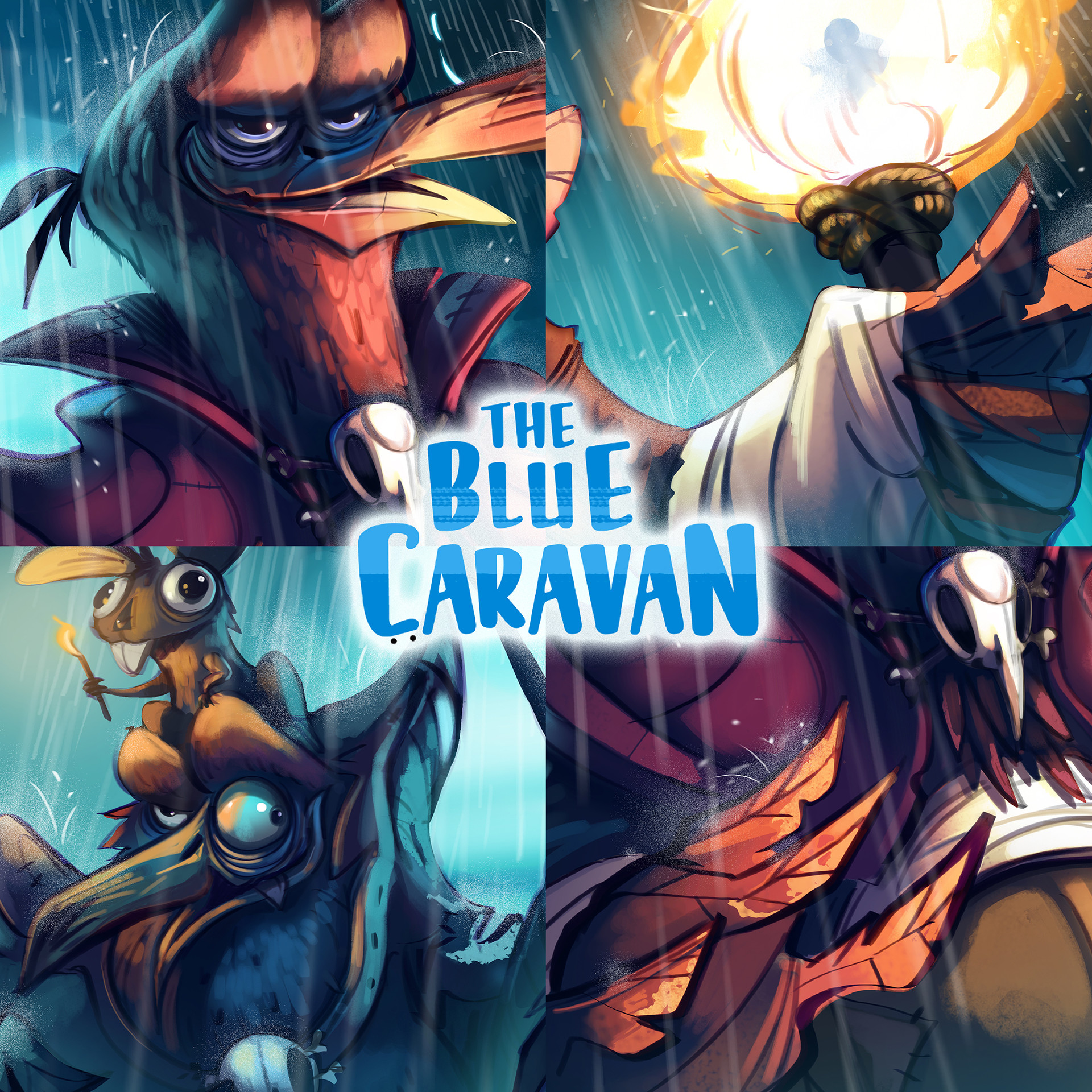 ArtStation - The Blue Caravan - Zak`ras - Character Design