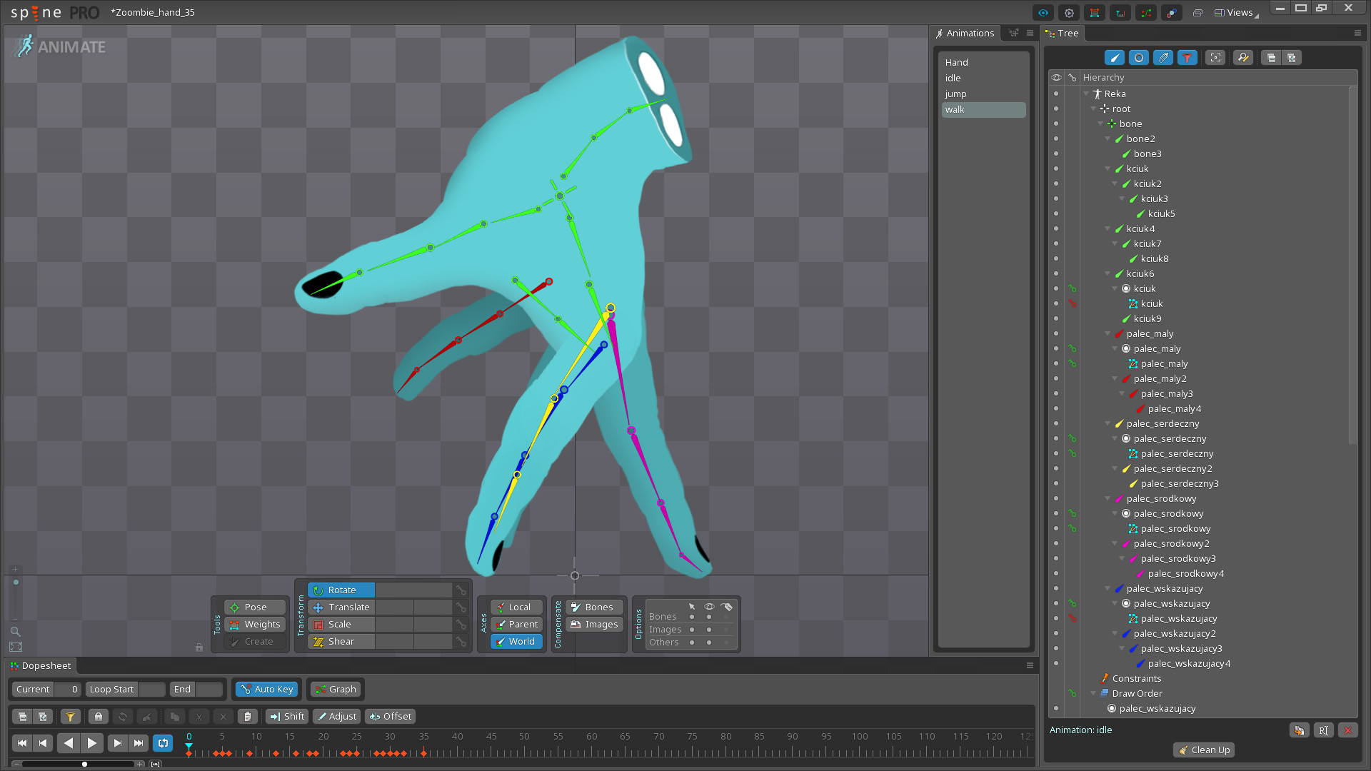 ArtStation - Zombie Hand