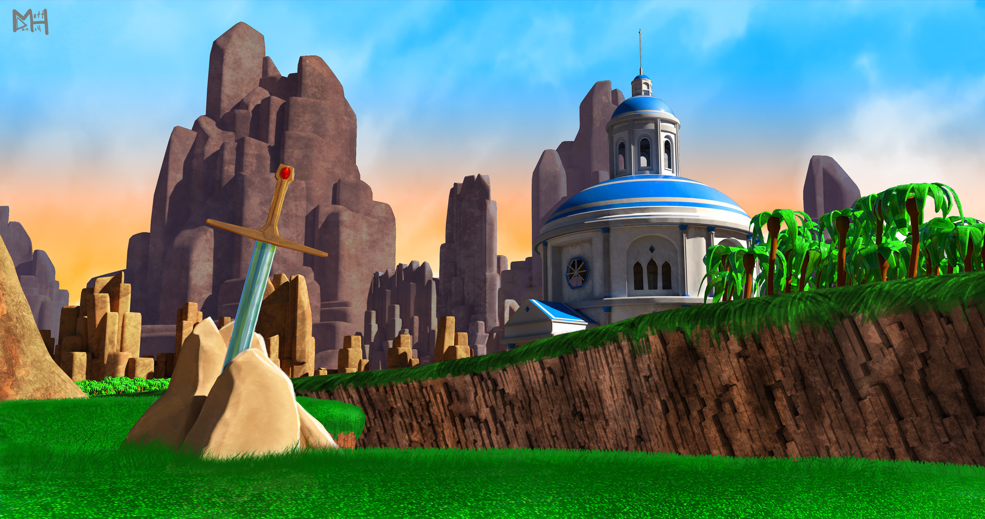 ArtStation - 3D Envirnoment