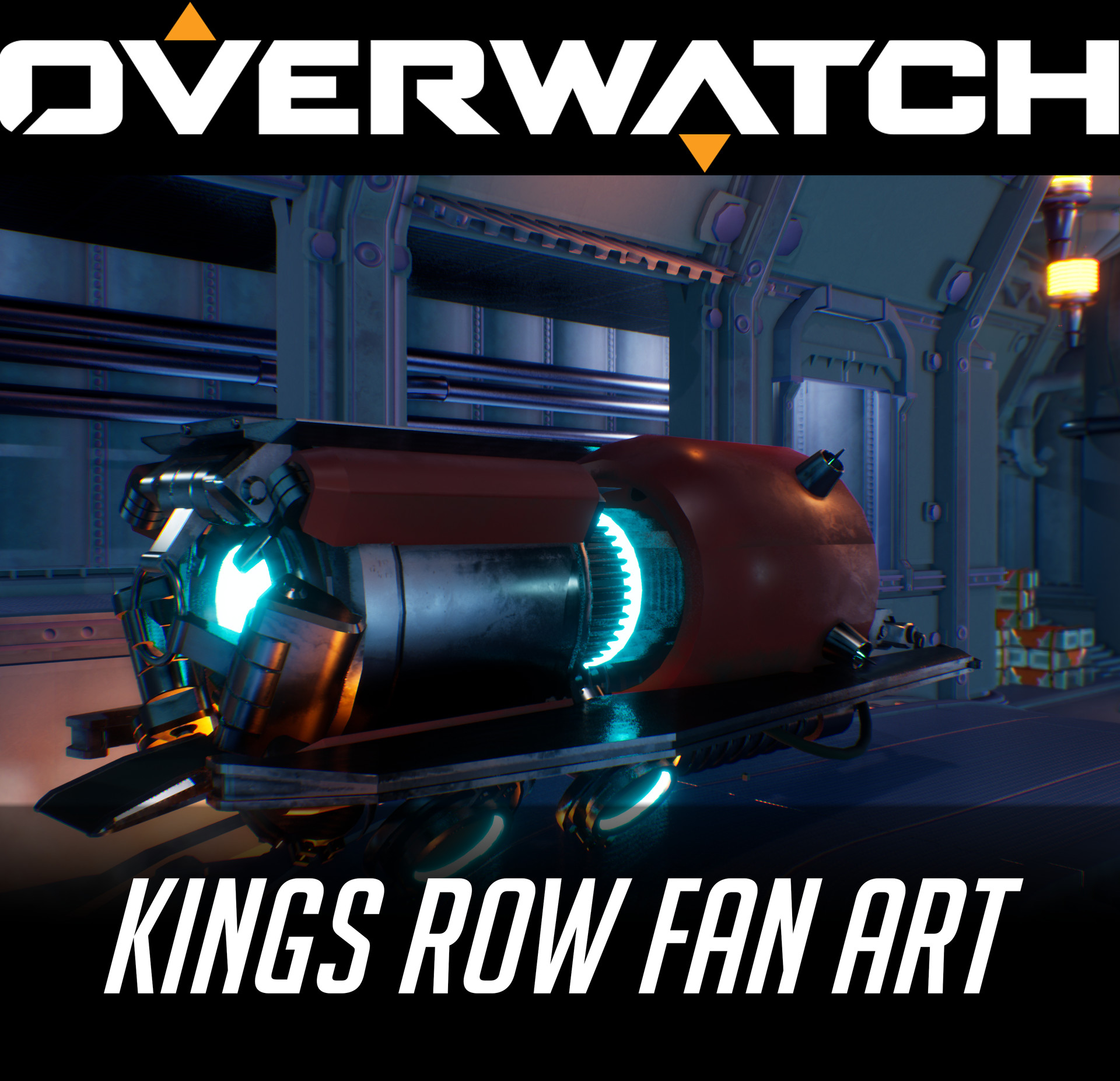 ArtStation - Overwatch - King's Row Final Point - Fan Art [UE4]