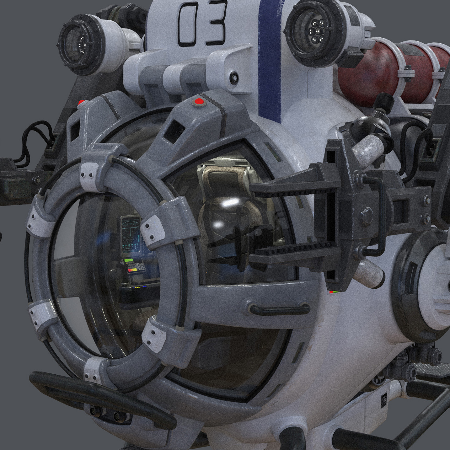 ArtStation - SCI-FI WORKPOD