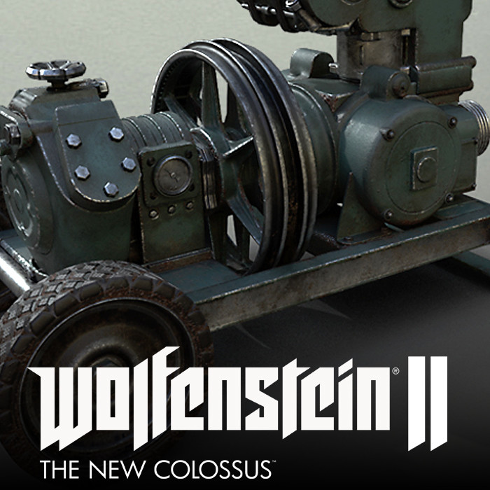 ArtStation - Wolfenstein 2 - Assets