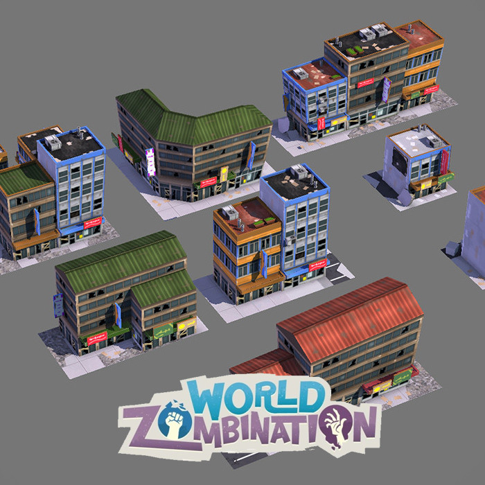 ArtStation - World Zombination Character and Environment Art