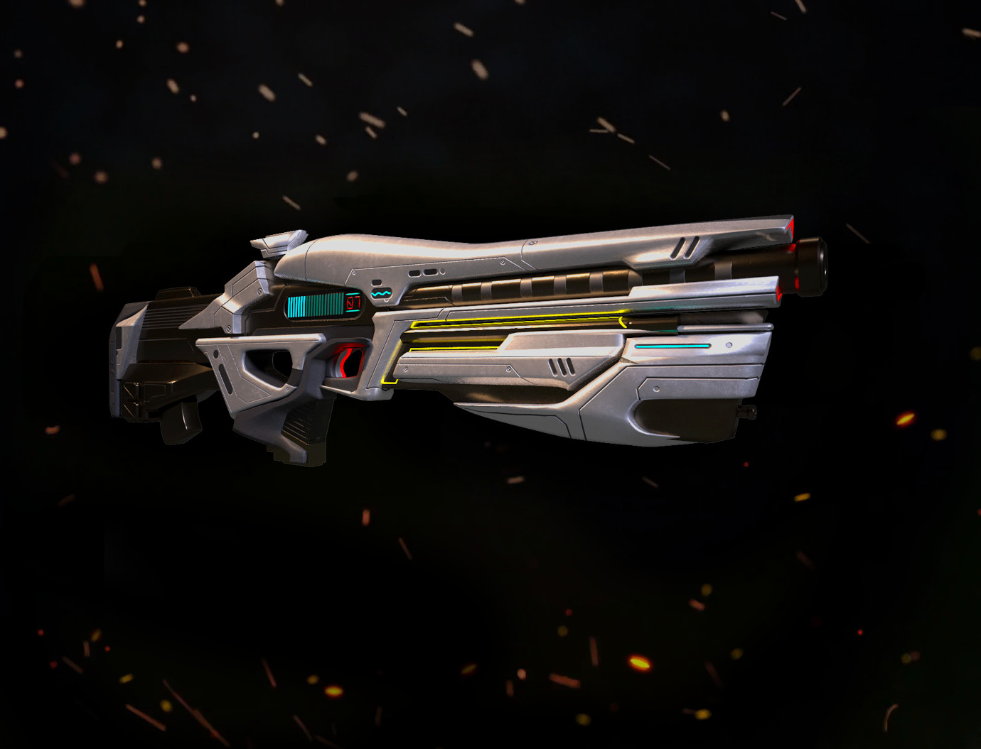 ArtStation - SCI FI Assault Gun